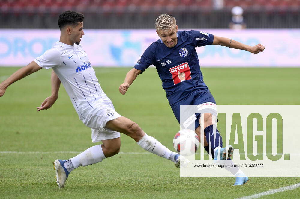 Stephan Seiler, FCZ, re Martin Frydek, FCL, FC Zurich FC Lucerne, Super ...
