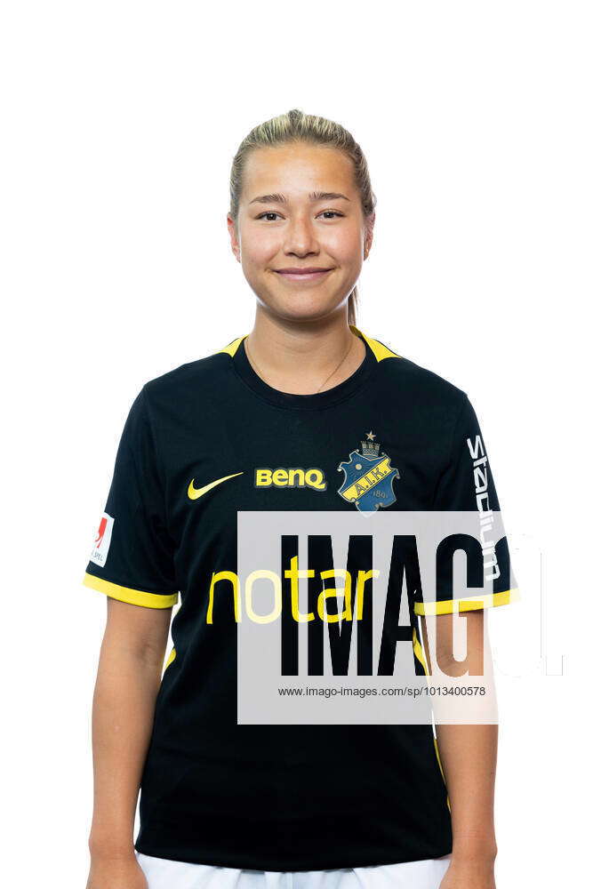 220725 AIKs new acquisition Emma Engström poses for a portrait on July ...
