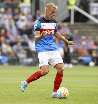 Photo Timo Becker Kiel football 2 league on Soa 23 07 2022 Holstein ...