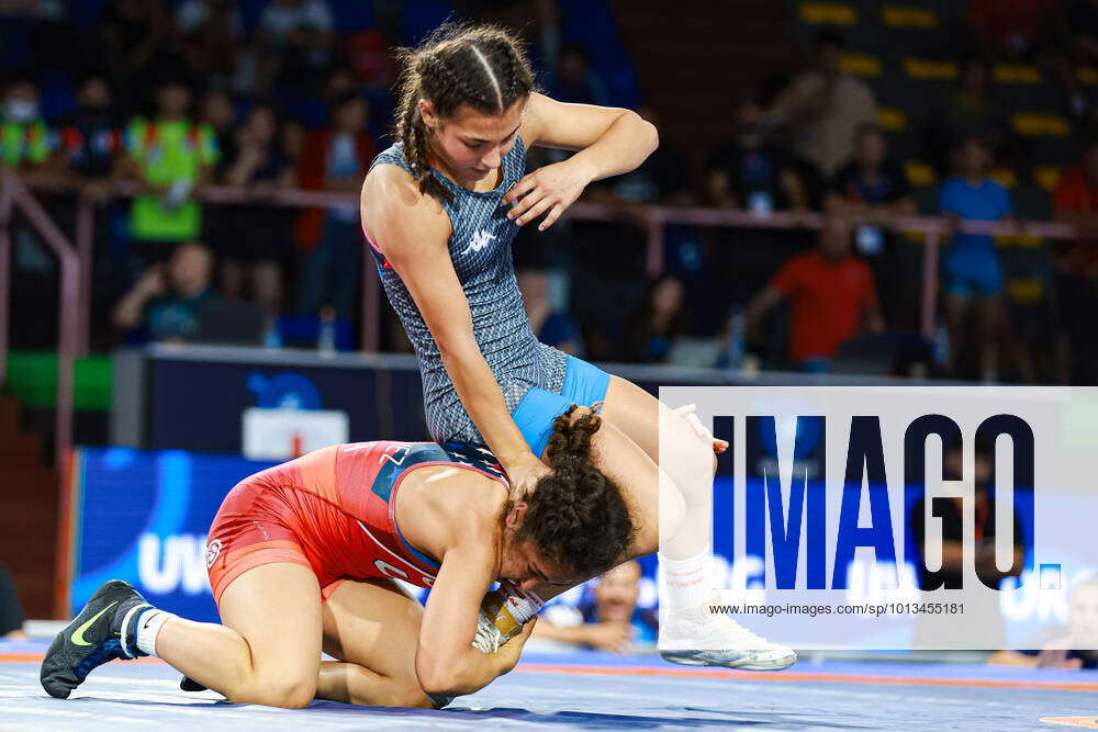 Wrestling u17 World Championships 49kg WW Fabiana RINELLA ITA df Audrey ...