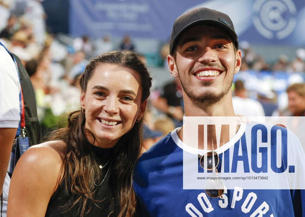 Yannick Hanfmann girlfriend Sofie Oyen and Eric Filipowski friend of ...