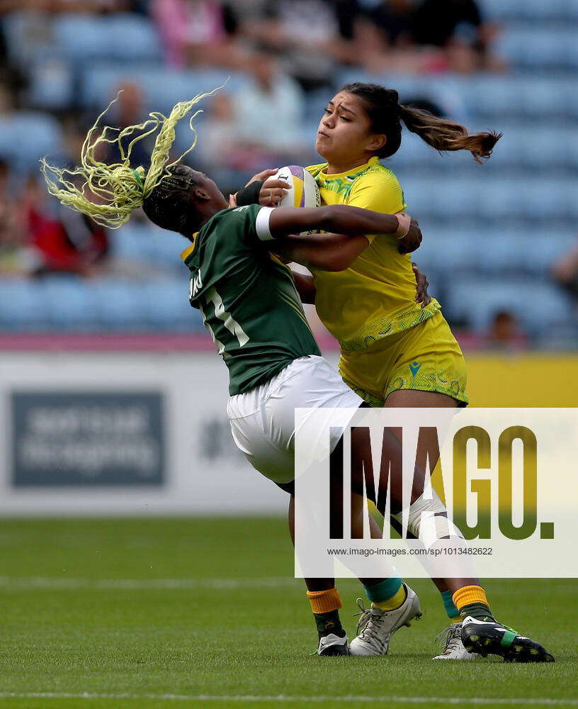 COM22 RUGBY SEVENS, Faith Nathan of Australia during the Womens Rugby ...