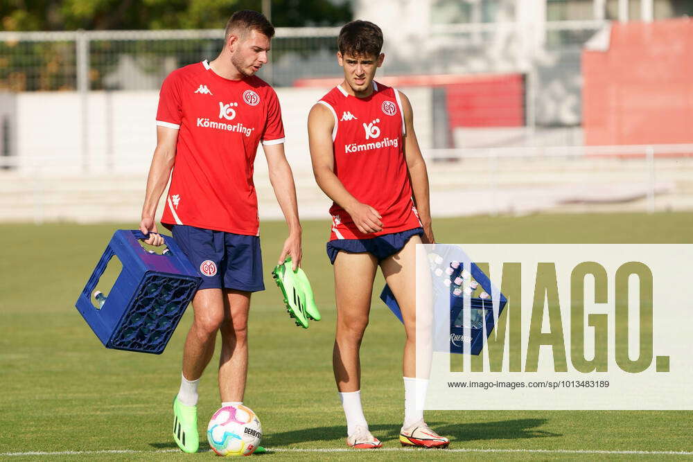 MAXIM LEITSCH, ENISS SHABANI TRAINING 1 FSV MAINZ 05 MAINZ