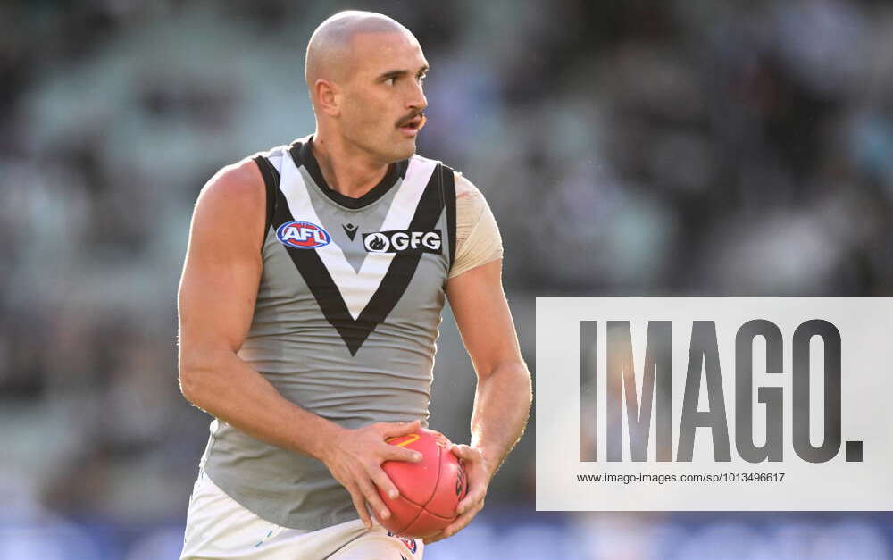 AFL MAGPIES POWER, Sam Powell-Pepper of Port Adelaide during the AFL ...