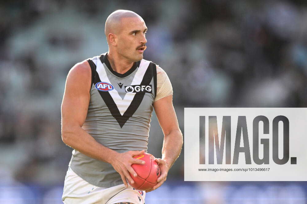 AFL MAGPIES POWER, Sam Powell-Pepper of Port Adelaide during the AFL ...