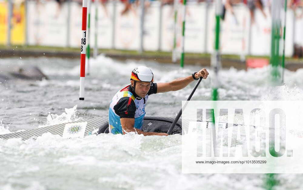 Kanu Slalom: Weltmeisterschaft, Canadier-Einer, Halbfinale, Herren ...