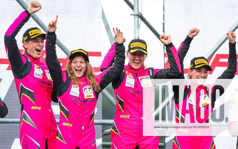 83 Iron Dames, Ferrari 488 GT3 of Rahel FREY, Sarah BOVY, Michelle ...