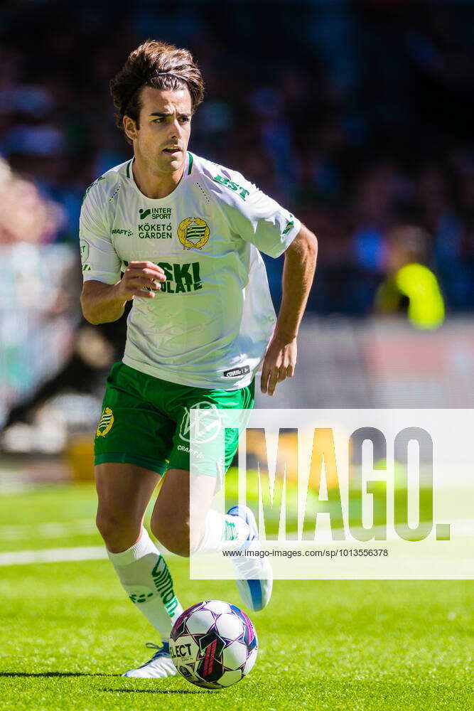 220731 Hammarbys David Concha during the football match in the ...