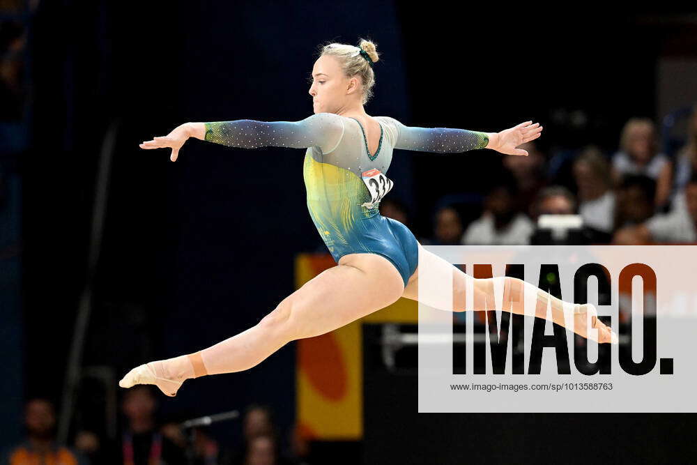 COM22 GYMNASTICS, Emily Whitehead of Australia in action during the ...