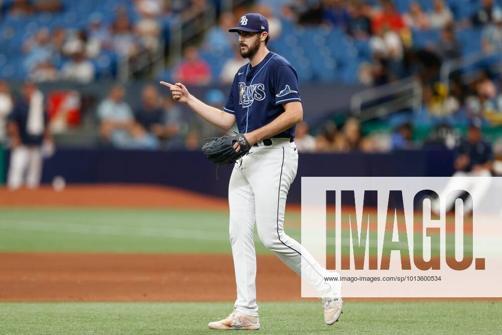 August 3, 2022, St. Petersburg, Florida, USA: Tampa Bay Rays pitcher ...