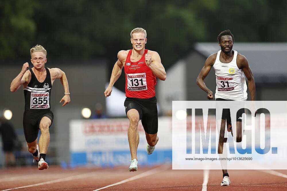 220805 Viktor Thor Strands IF, winner Henrik Larsson IF and Dennis ...