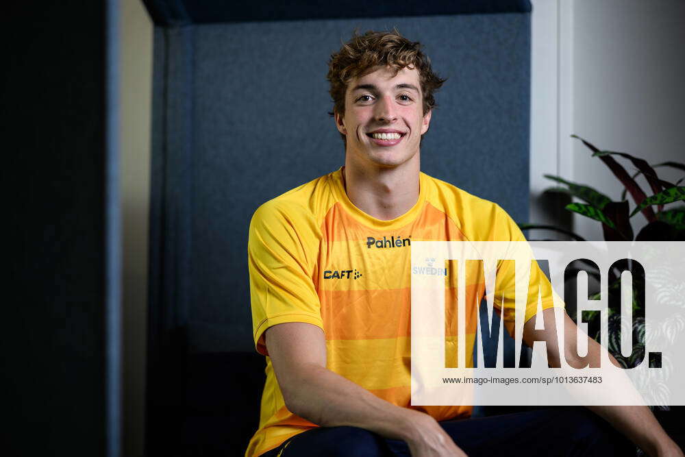 220806 Björn Seeliger poses for a portrait during a press meeting with ...