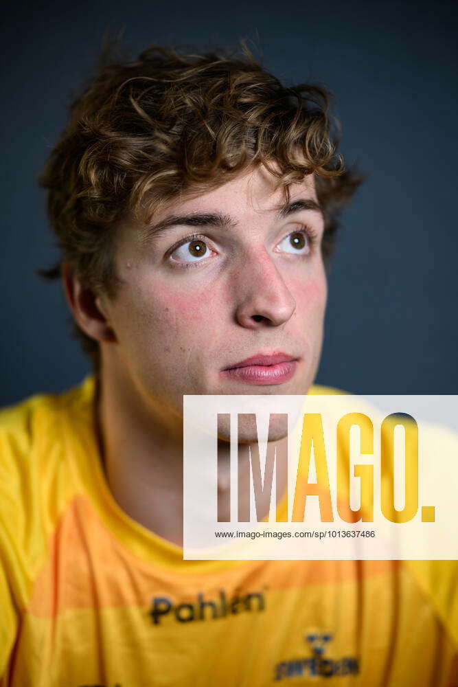 220806 Björn Seeliger poses for a portrait during a press meeting with ...