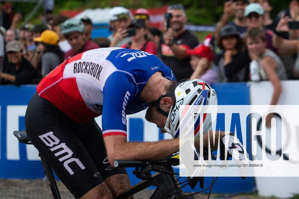 August 07, 2022: Filippo Colombo of Switzerland (6) after winning the ...