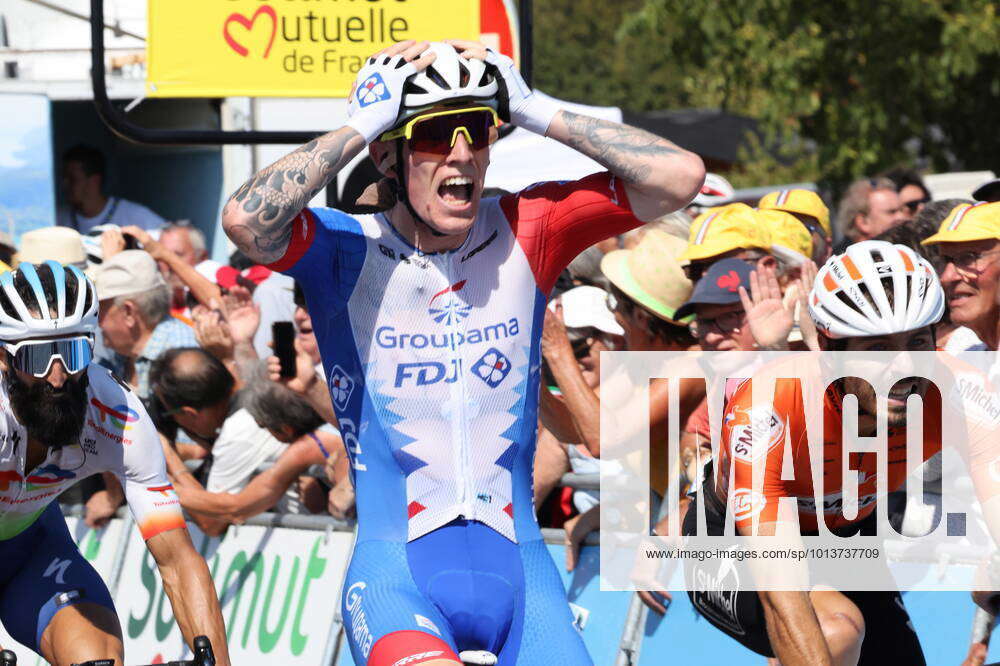 Winner stage Jake Stewart Groupama-FDJ during the cycling race Tour de ...