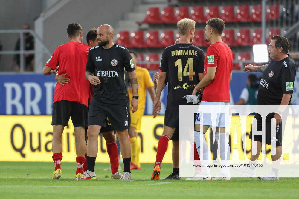 Modica Giuliano, Co coach SV Wehen Wiesbaden ,Brumme Lucas, SV Wehen ...