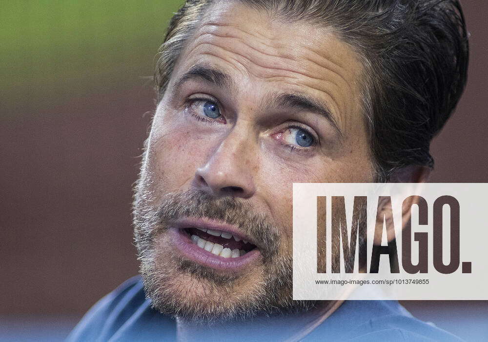 Los Angeles, California, USA: Actor Rob Lowe attends the MLB, Baseball ...