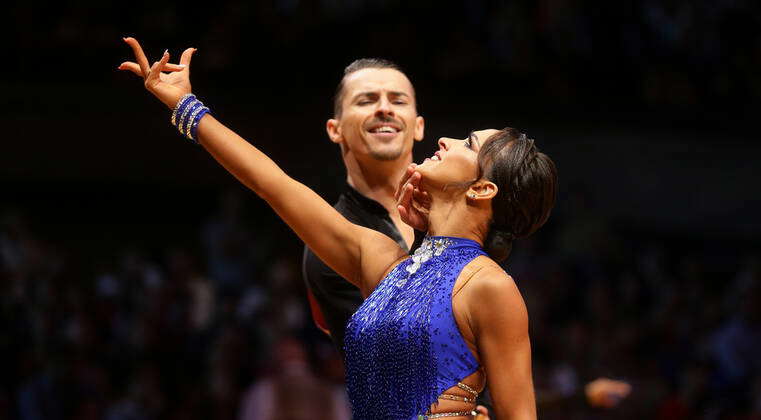 BAU Stuttgart Dancing GOC Stuttgart Grand Slam Latin, Marius Andrei ...