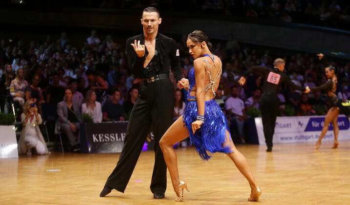 BAU Stuttgart Dancing GOC Stuttgart Grand Slam Latin, Marius Andrei ...