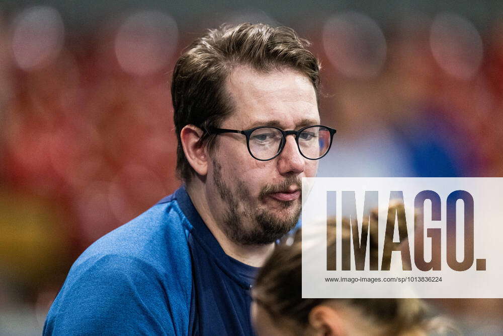 220814 Women?s head coach Tobias Bergman of Sweden competes in a mixed ...