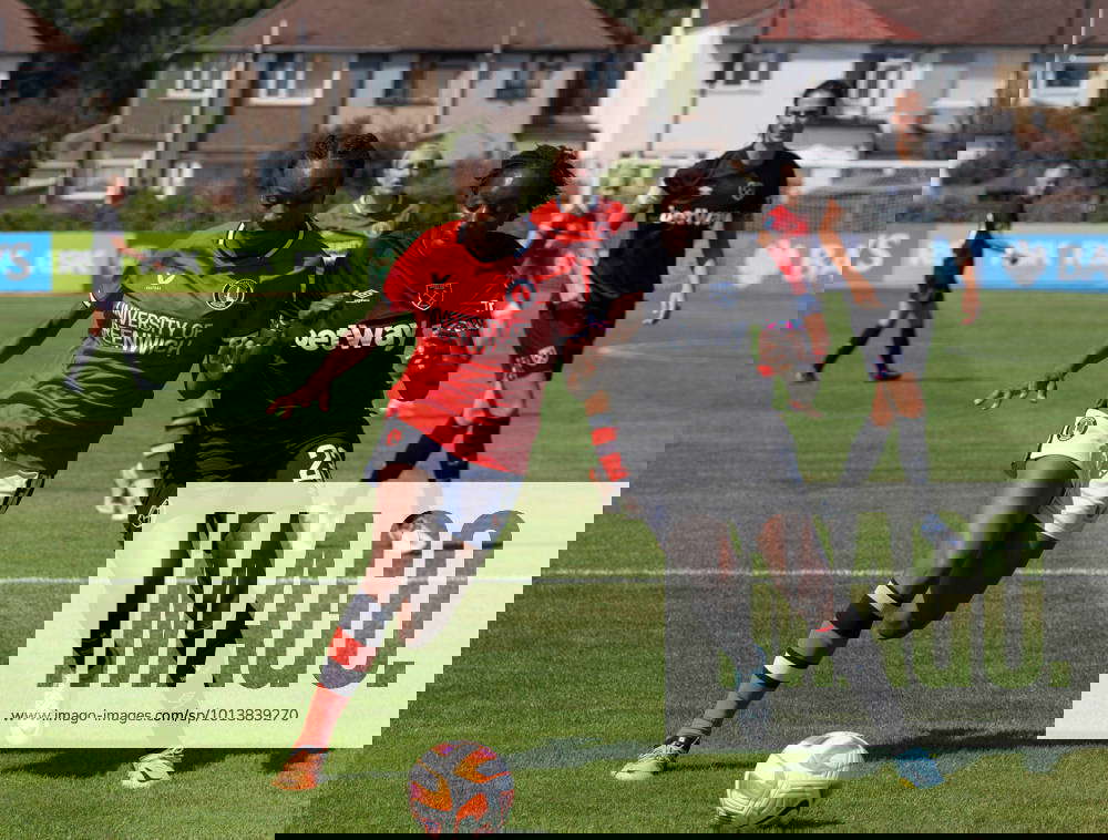 London, England, August 14th, 2022: Hawa Cissoko ( 23 West Ham) and ...