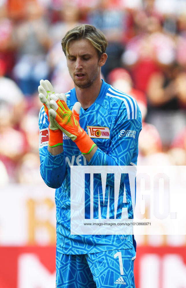 Union,Goalkeeper Frederik Rönnow photographed on 14 08 2022 in Mainz during Bundesliga soccer