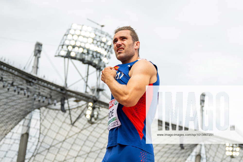 220815 Martin Roe of Norway competes in men?s shot put decathlon during ...