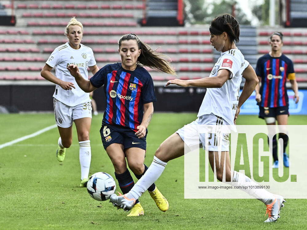 Claudia Pina Medina (fcb) Vs Saki Kumagai (bm) FOOTBALL : FC Barcelona ...