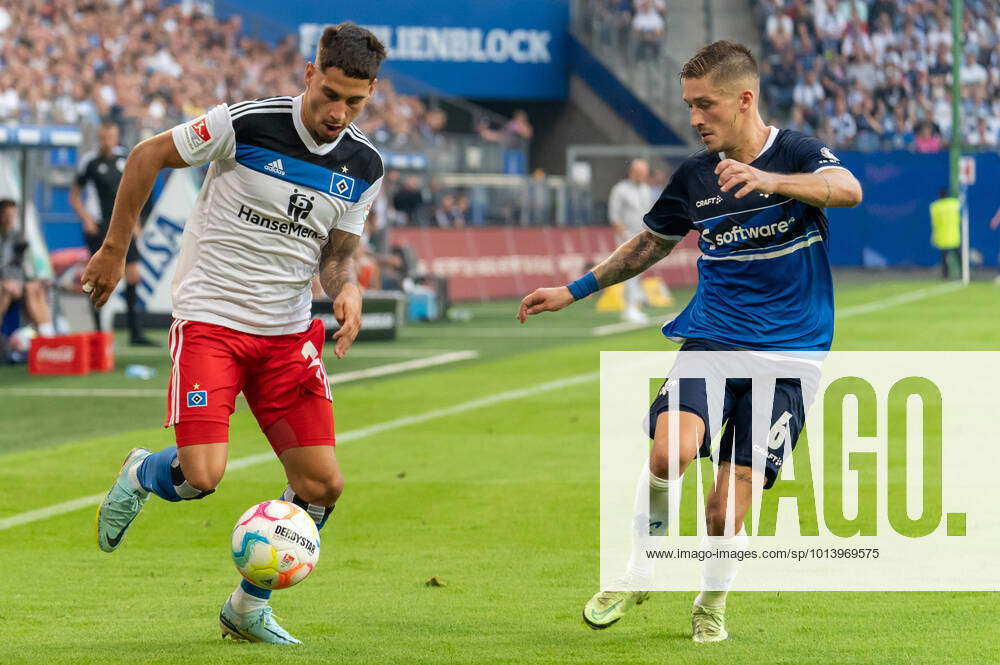 Ludovit Reis Hamburger SV 14 vs Marvin Mehlem SV Darmstadt 98 6 Hamburger SV vs SV Darmstadt
