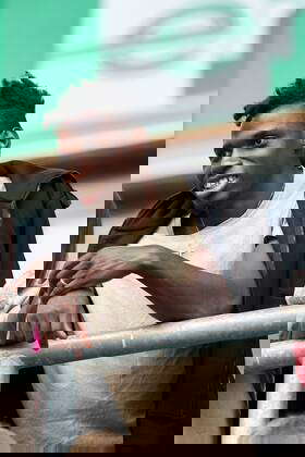 Danny da Costa 21 1 FSV Mainz 05 in the stands, FC Augsburg vs 1 FSV ...