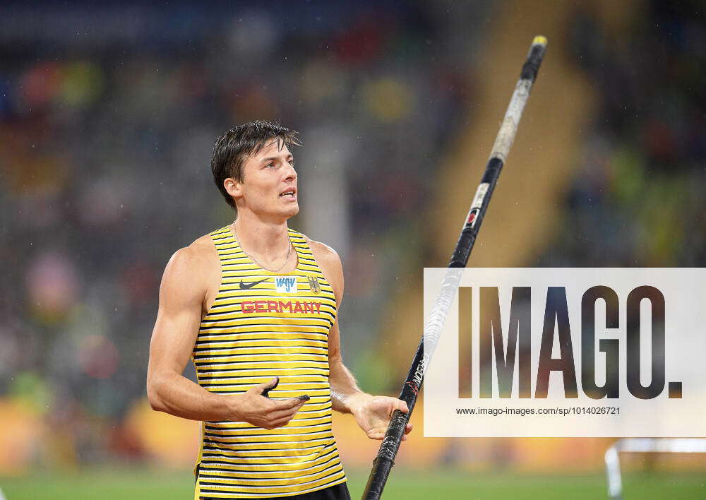 Oleg ZERNIKEL GER 9 place final mens pole vault , on 21 08 2022 ...