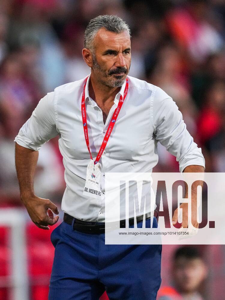 BARCELOS Gil Vicente FC coach Ivo Vieira during the UEFA Conference League playoff match between