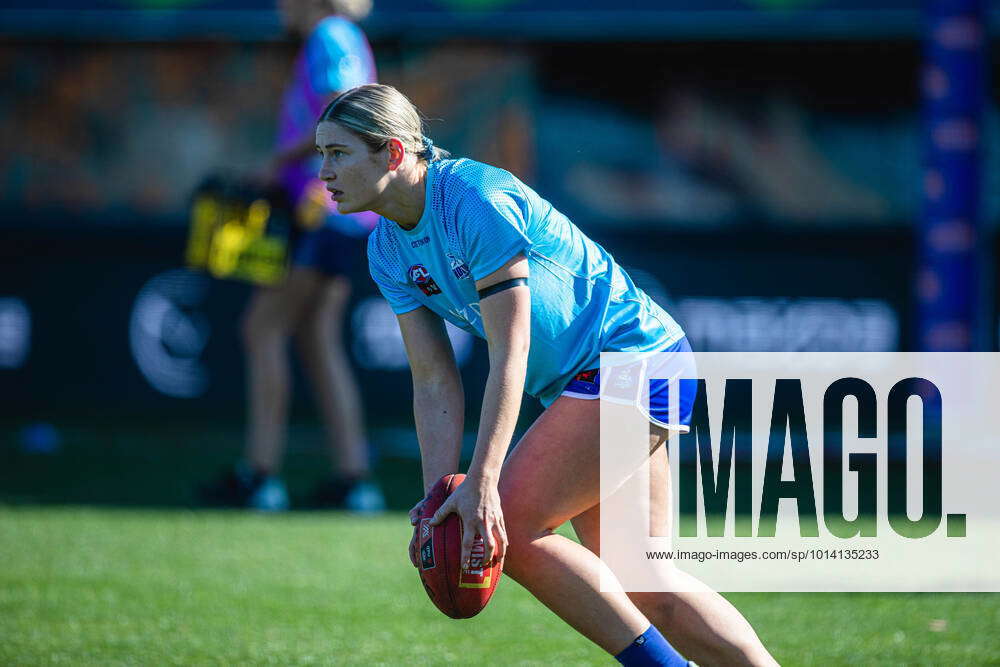 AFLW KANGAROOS SUNS, Vicki Wall of North Melbourne during the AFLW ...