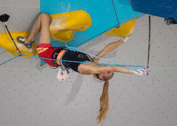 Hannah MEUL GER, Lead Climbing Final Boulder Lead in Sport Climbing, 17 ...