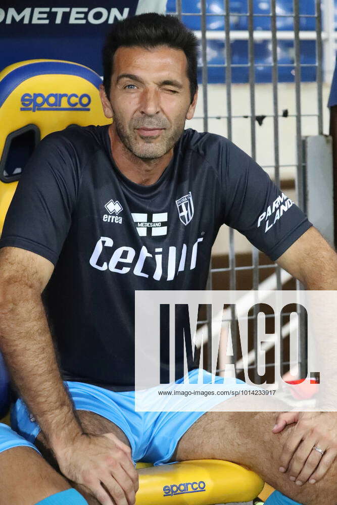 Gianluigi Buffon during Parma Calcio vs Cosenza Calcio, Italian soccer ...
