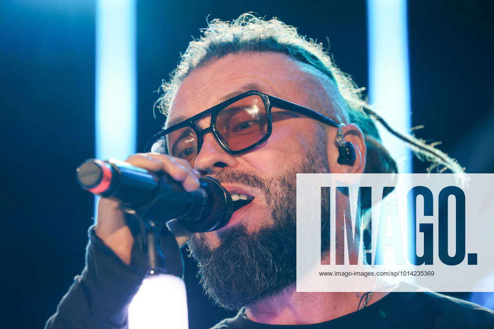 MOSCOW, RUSSIA - : Singer Burito performs at a concert as part of the ...