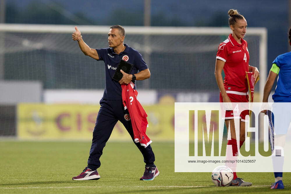 Malta women national team, Nationalteam soccer head coach Mark Gatt ...