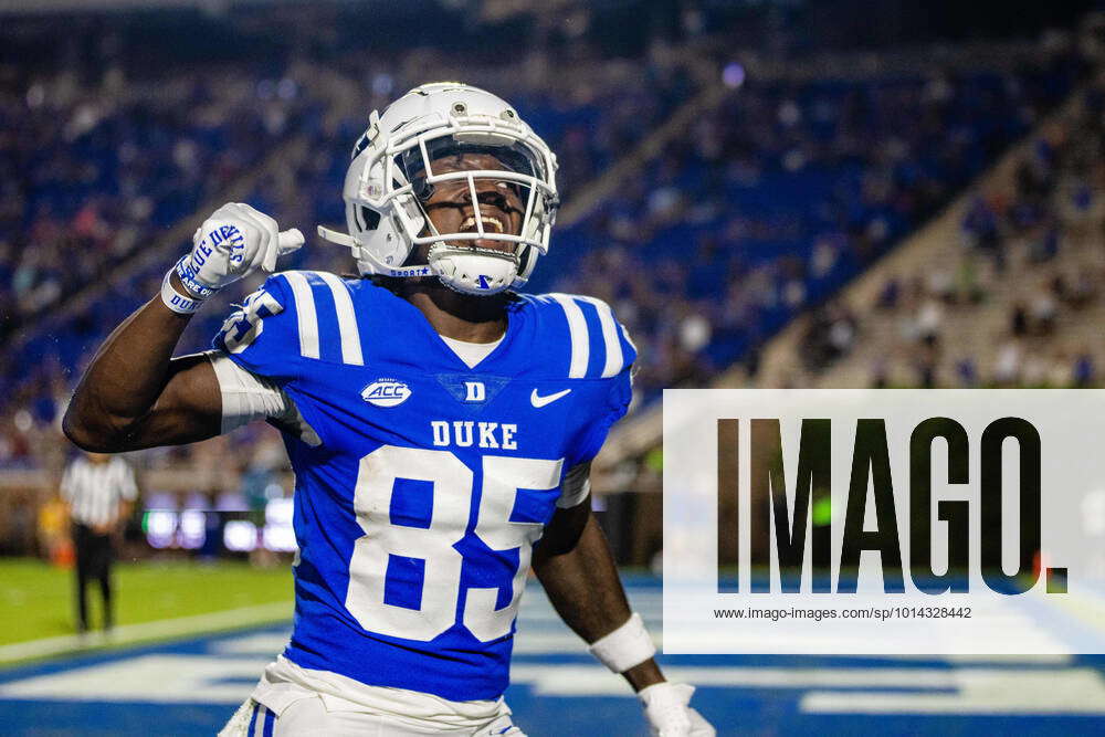 September 2, 2022: Duke Blue Devils wide receiver Sahmir Hagans (85 ...