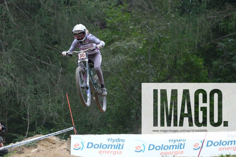 Lisa Baumann (SUI) during UCI Mountain Bike World Cup - Val di Sole ...