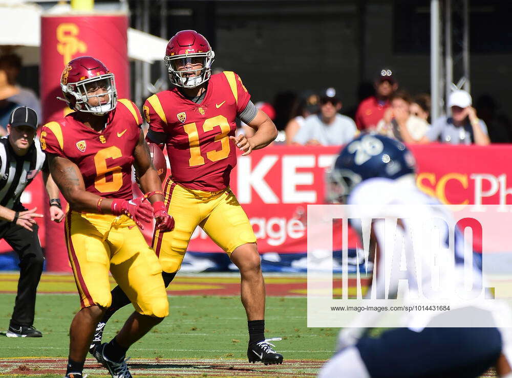 September 3, 2022 Los Angeles, CA...USC Trojans quarterback in his ...