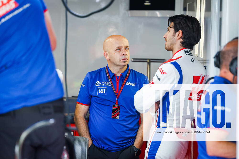 RESTA Simone (its), Technical Director of Haas F1 Team, with GIOVINAZZI ...