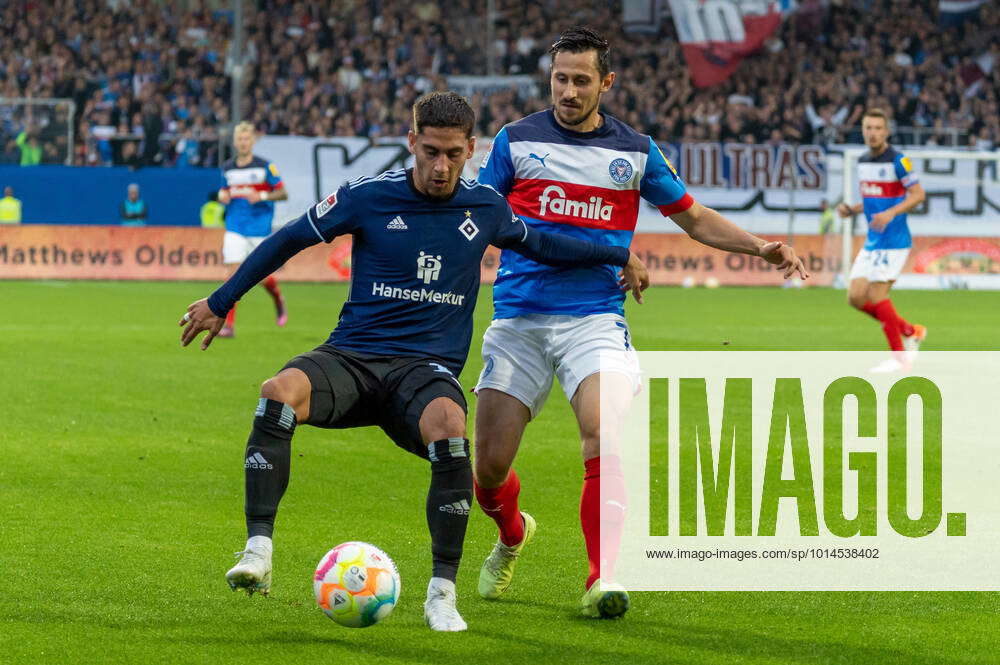 Ludovit Reis Hamburger SV 14 vs Steven Skrzybski Holstein Kiel 7 Holstein Kiel vs Hamburger SV