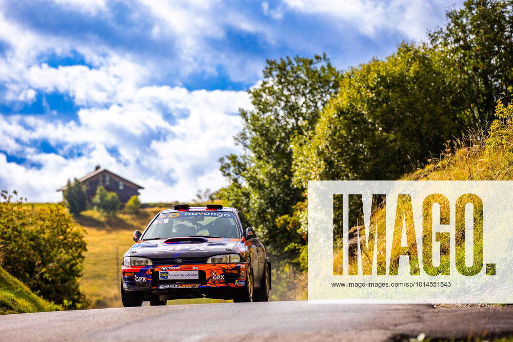 21 JEAN-JOSEPH Simon, PIVATO Patrick, Subaru Impreza 555, action during ...