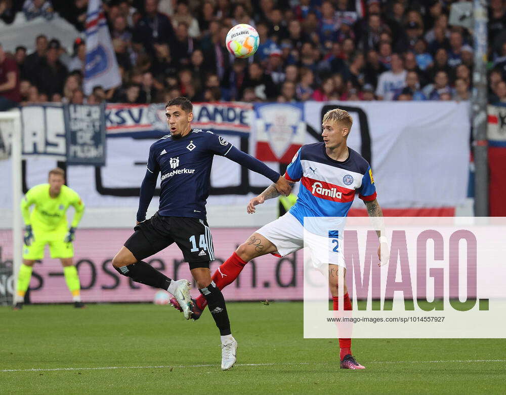 Ludovit Reis Hamburger SV , Marvin Schulz Holstein Kiel football, men, season 2022 2023, 2 BL