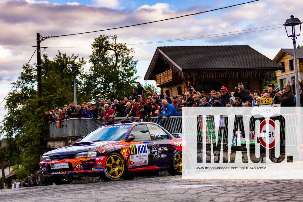 21 JEAN-JOSEPH Simon, PIVATO Patrick, Subaru Impreza 555, action during ...