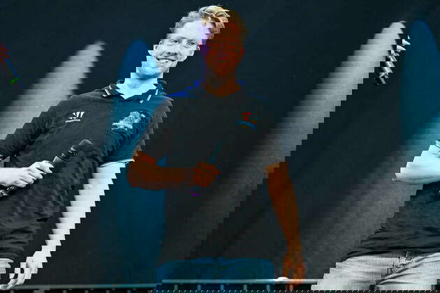 Erik Buschmann Iserlohn Roosters, 15 , season opening ice training ...