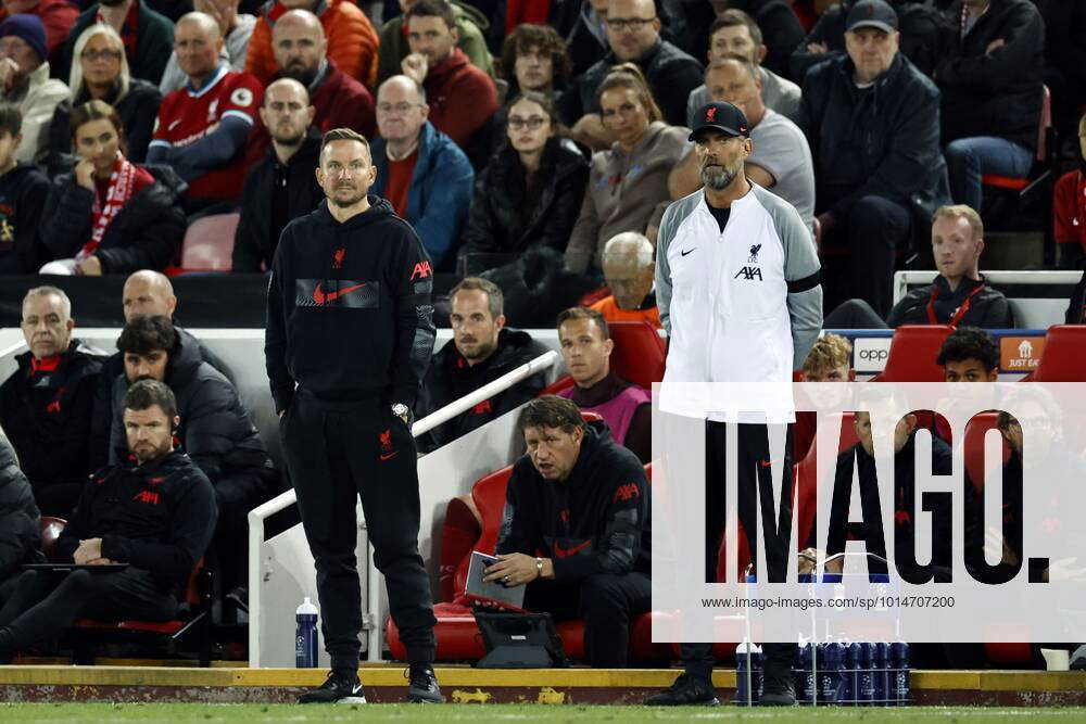 LIVERPOOL lr Liverpool FC assistant coach Pepijn Lijnders, Liverpool FC ...