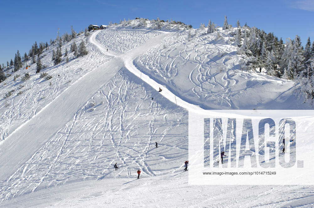 Skipiste in Bayern Skipiste auf Berg Herzogstand in Bayern (License=RM