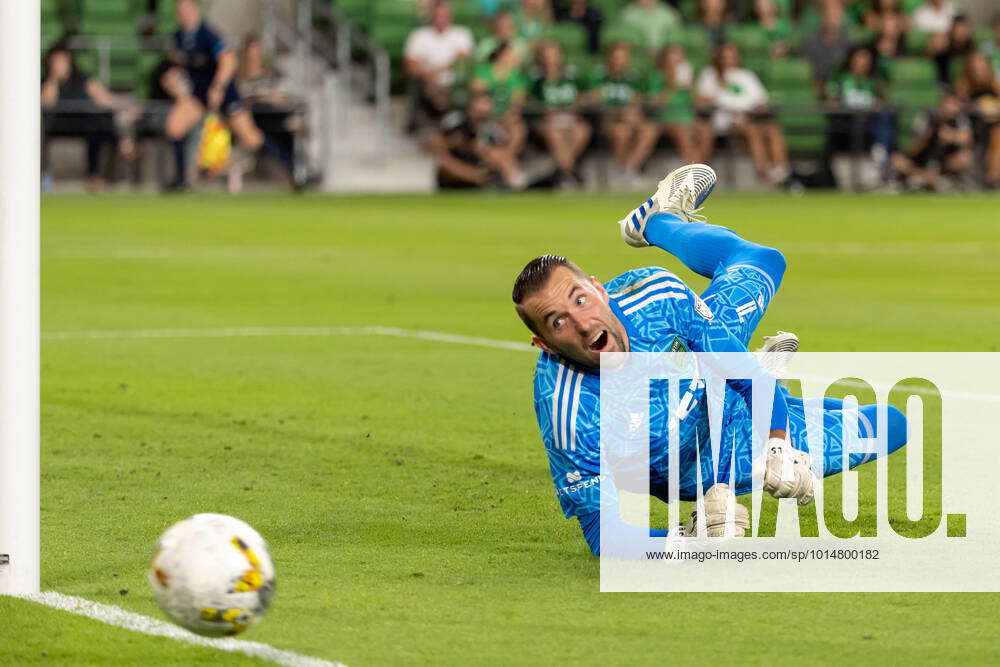 AUSTIN, TX - SEPTEMBER 14: Austin FC goalkeeper Brad Stuver (1) watches ...