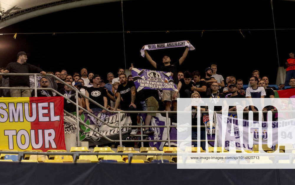 September 16, 2022: RSC Anderlecht fans during of the UEFA Europa ...